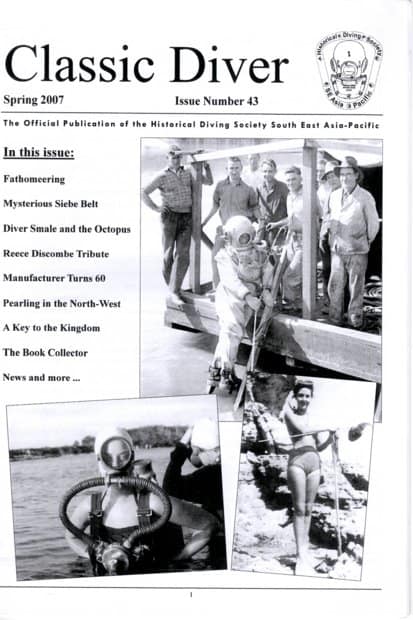 Historical Diving Society | Classic Diver