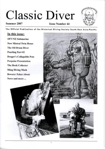 Historical Diving Society | Classic Diver